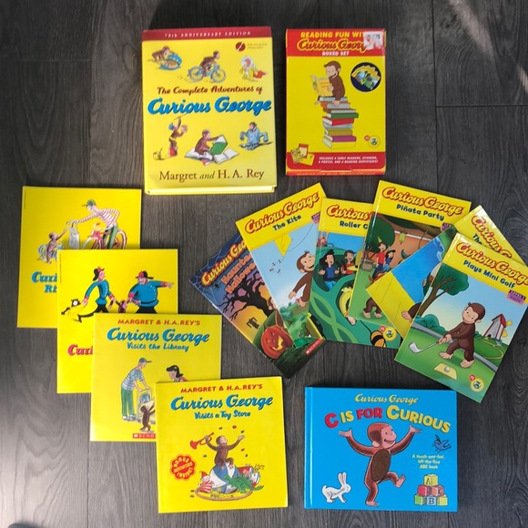 HMH | Other | Curious George Book Bundle | Poshmark